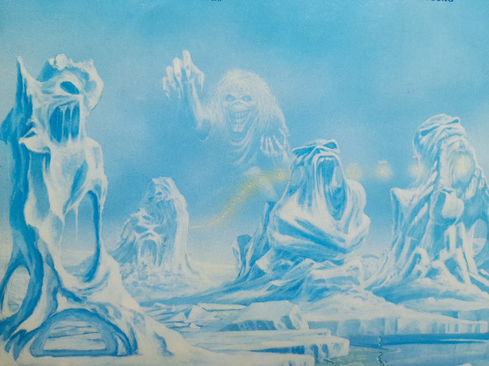 Iron Maiden Seventh Son Of A Seventh Son Lp Album Rock Etsy