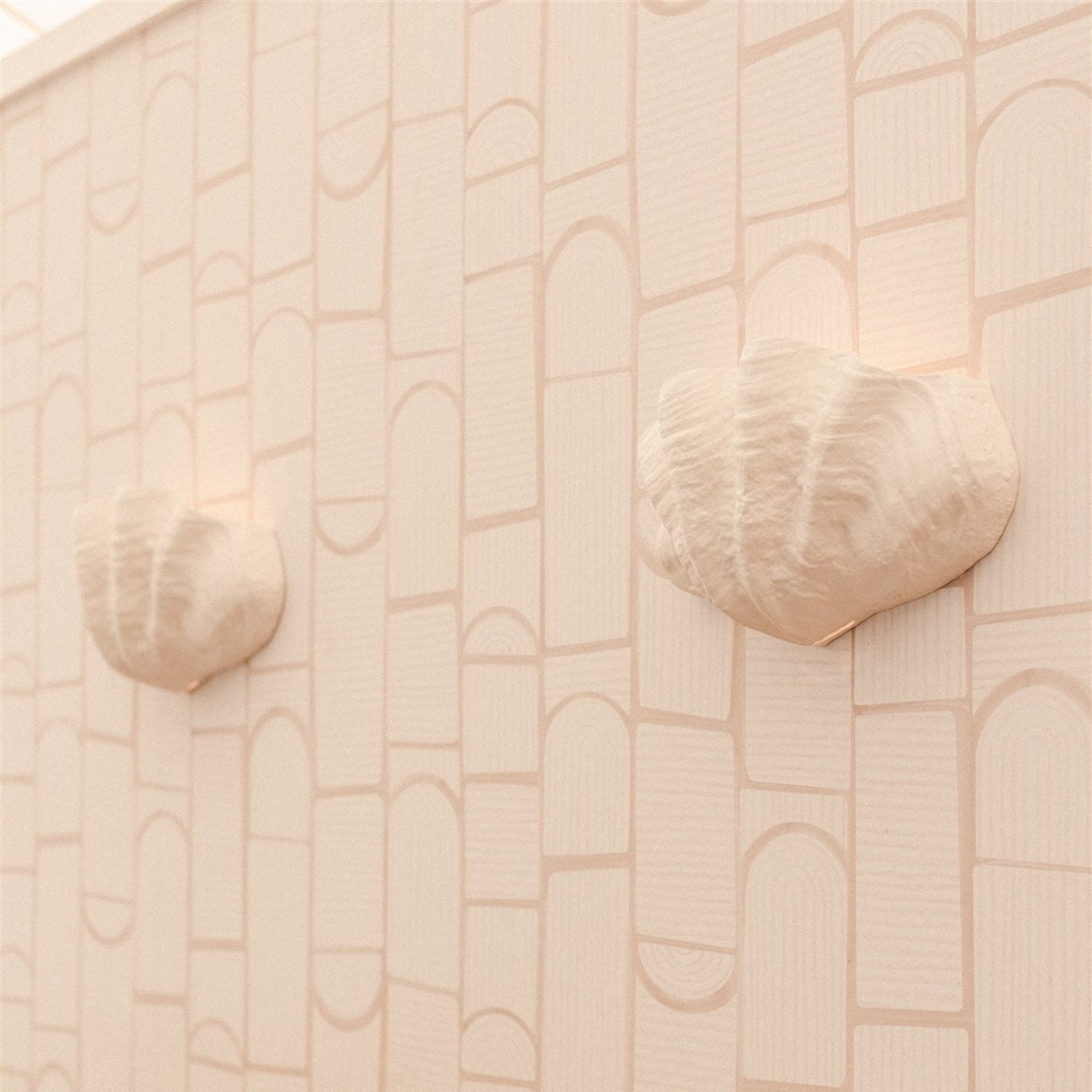 Shell Sconce Giant Clam Shell Ceramic Wall Lighting Nautical Wall ...