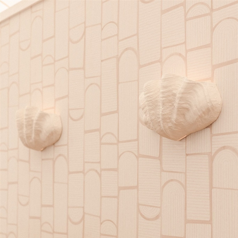 Shell Sconce Giant Clam Shell Ceramic Wall Lighting Nautical Wall ...