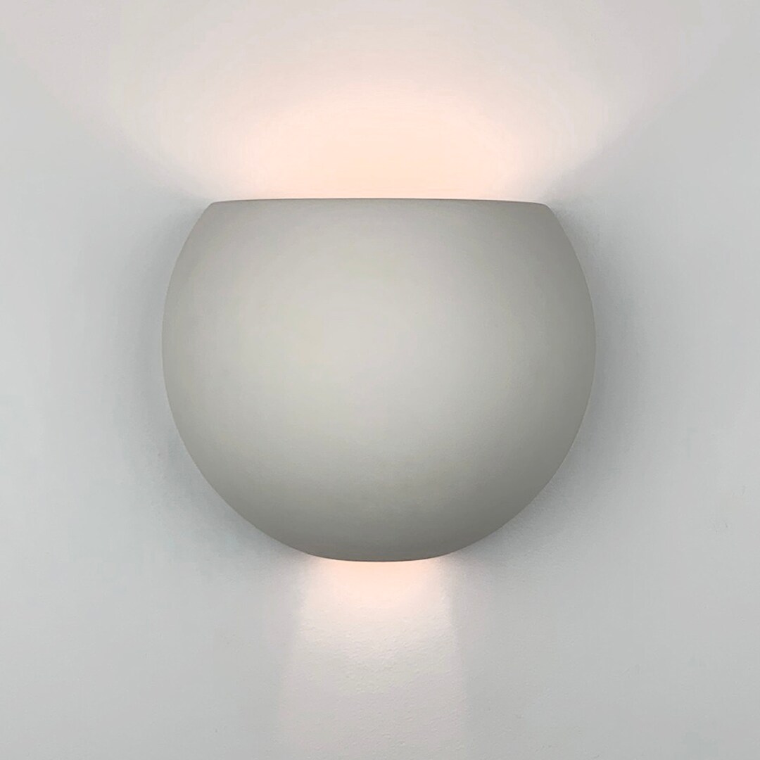 Globe up & Down Wall Sconce, Minimal Modern Wall Light, Indoor/outdoor ...