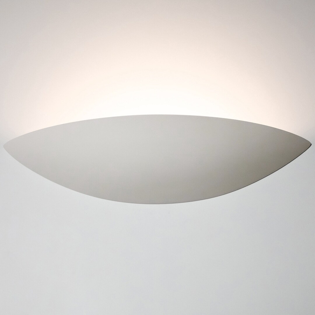 Extra Wide Ceramic Wall Light Semi Ellipse Wall Sconce, Directional ...