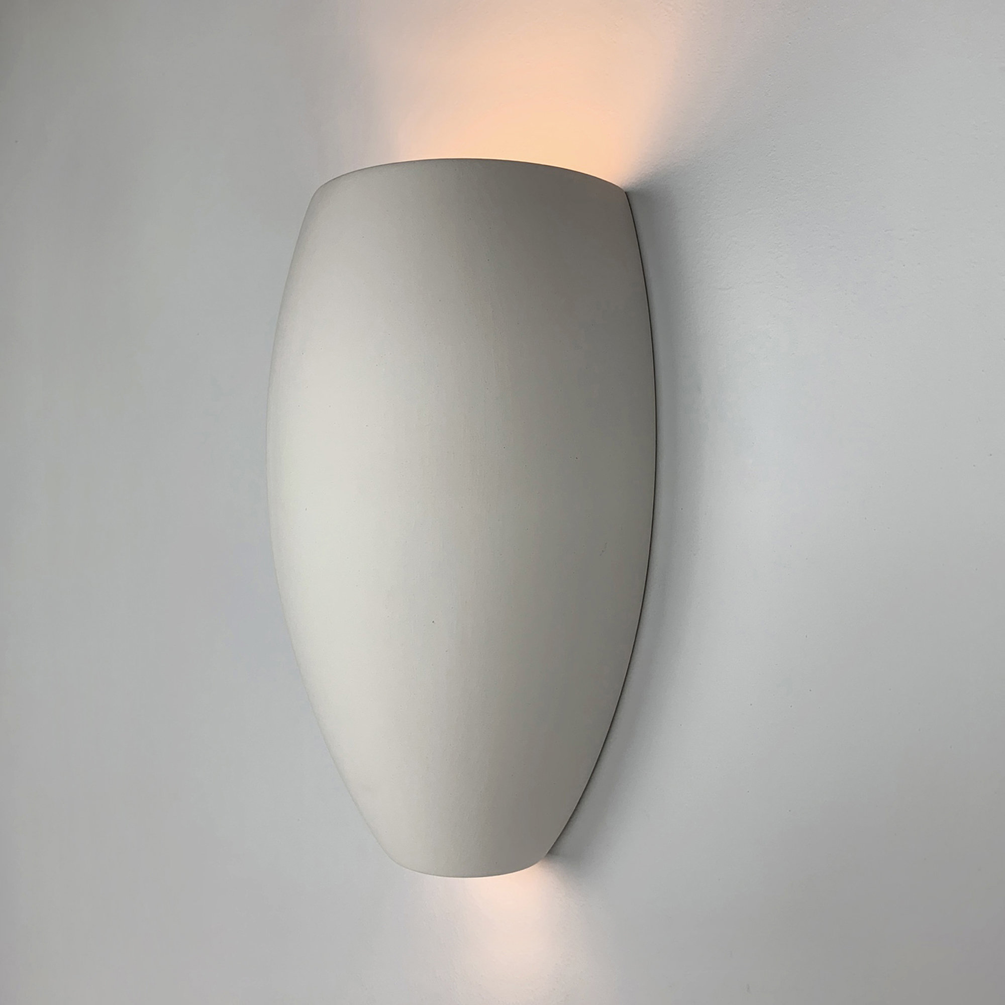 9.75"h Curved up & Down Light Modern Wall Washer Sconce, Durable ...