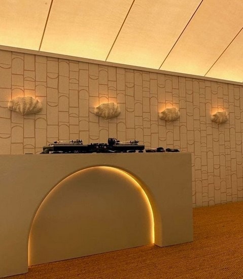 Shell Sconce Giant Clam Shell Ceramic Wall Lighting Nautical Wall ...