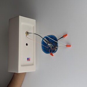 Downlight Rectangular Wall Sconce, Mimimal Design Architectural ...