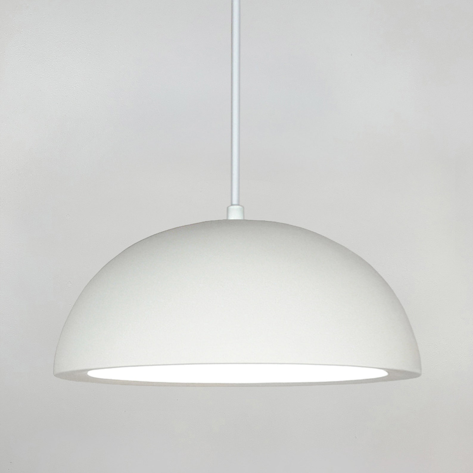 Ceramic Dome Pendant Ceiling Light Color Customizable Modern Lighting ...