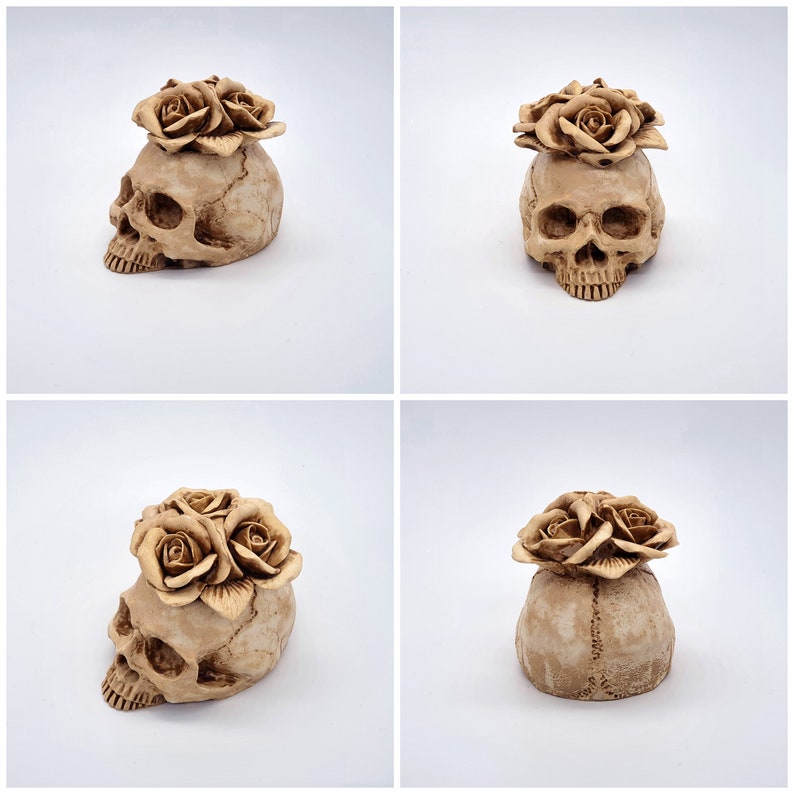 Skull Realistic Replica Skull Handmade Home Decoration Decor | Etsy