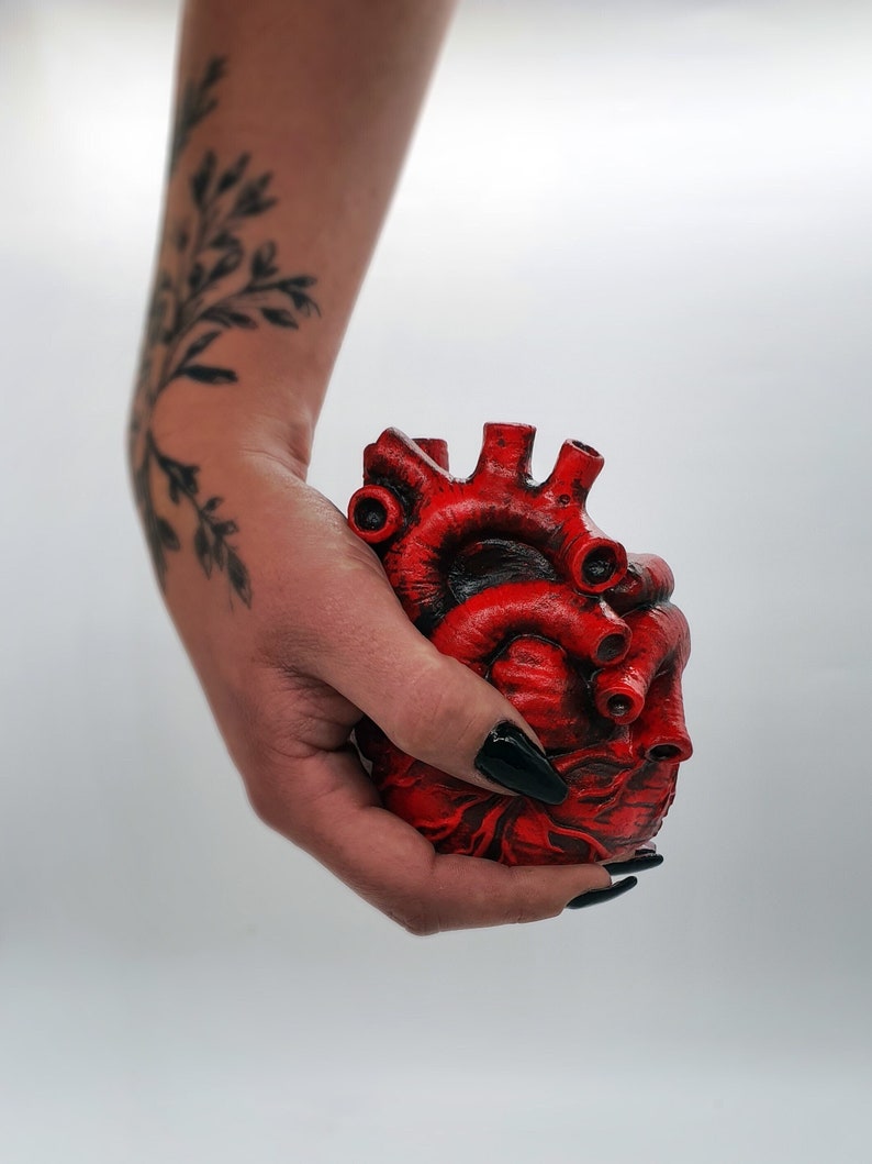 Anatomical Human Heart Replica Realistic Gothic Goth Macabre - Etsy