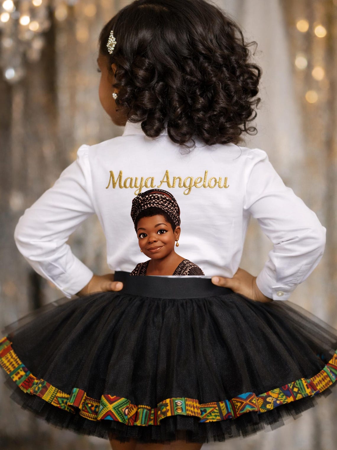 Brave African American Women Tutu Set | Shirt, Tutu and Head Tie ...