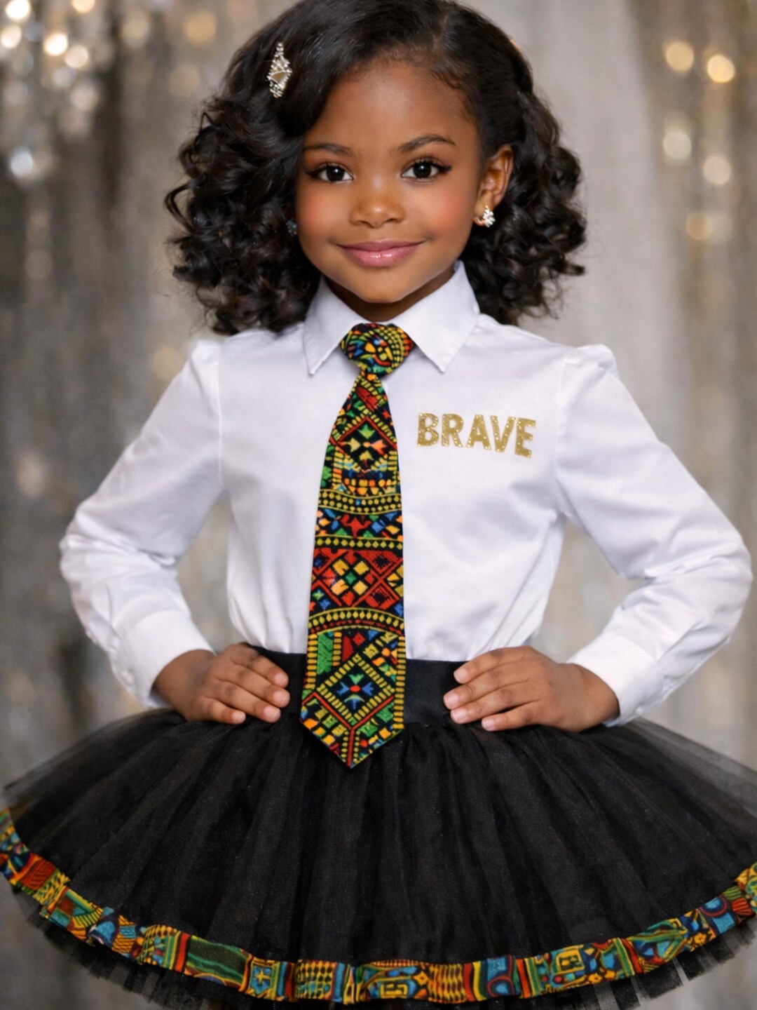 Brave African American Women Tutu Set | Shirt, Tutu and Head Tie ...