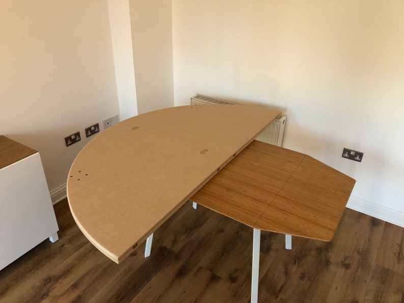 Round Folding Table Extender - Etsy UK