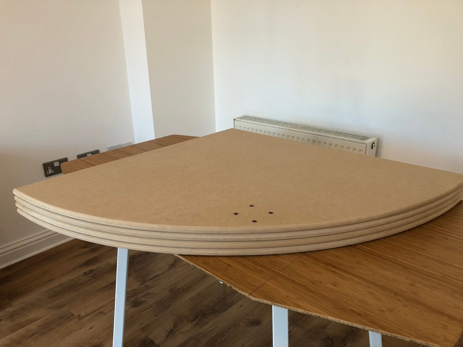 Round Folding Table Extender - Etsy UK