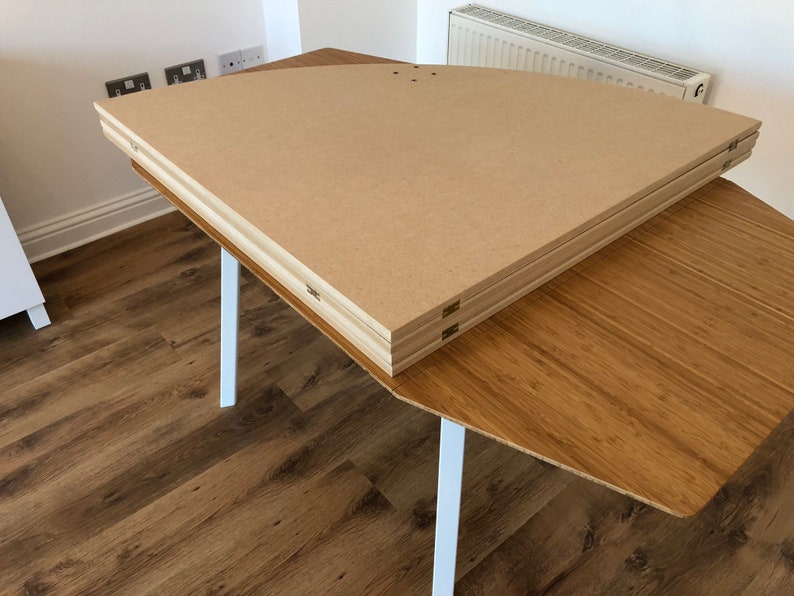 Round Folding Table Extender - Etsy UK