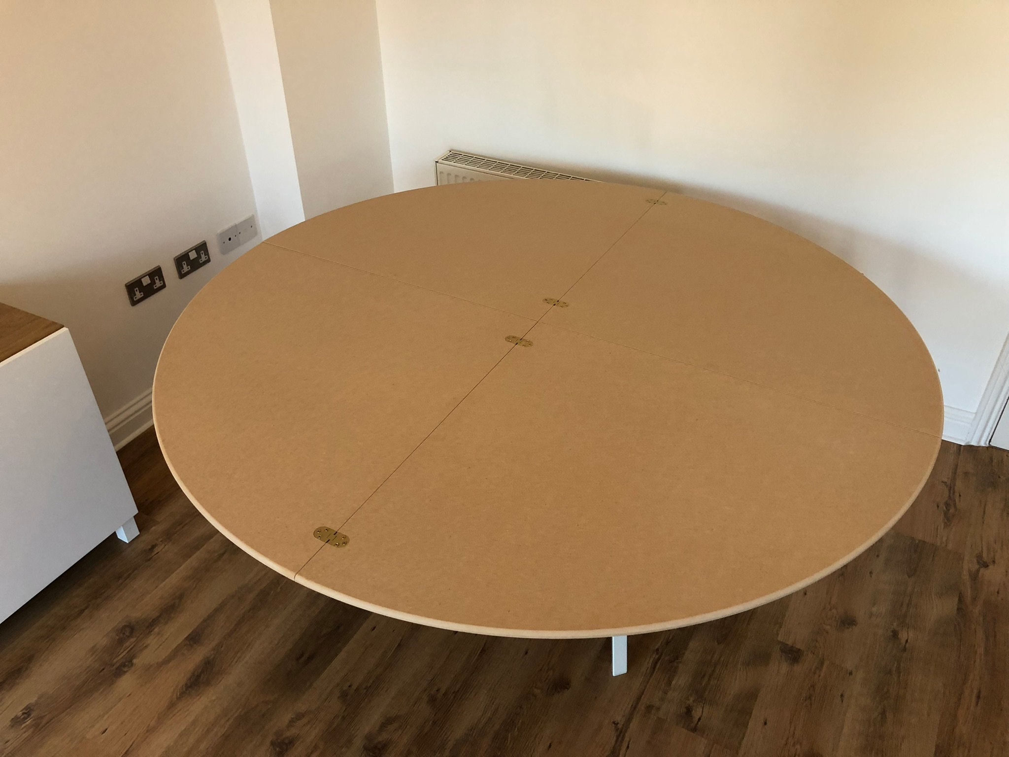 Round Folding Table Extender - Etsy UK