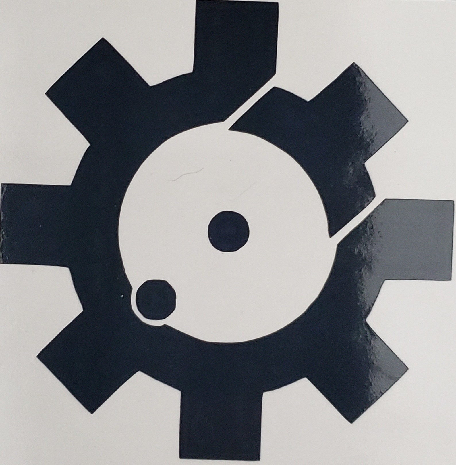 AR Bolt Face Vinyl Sticker - Etsy