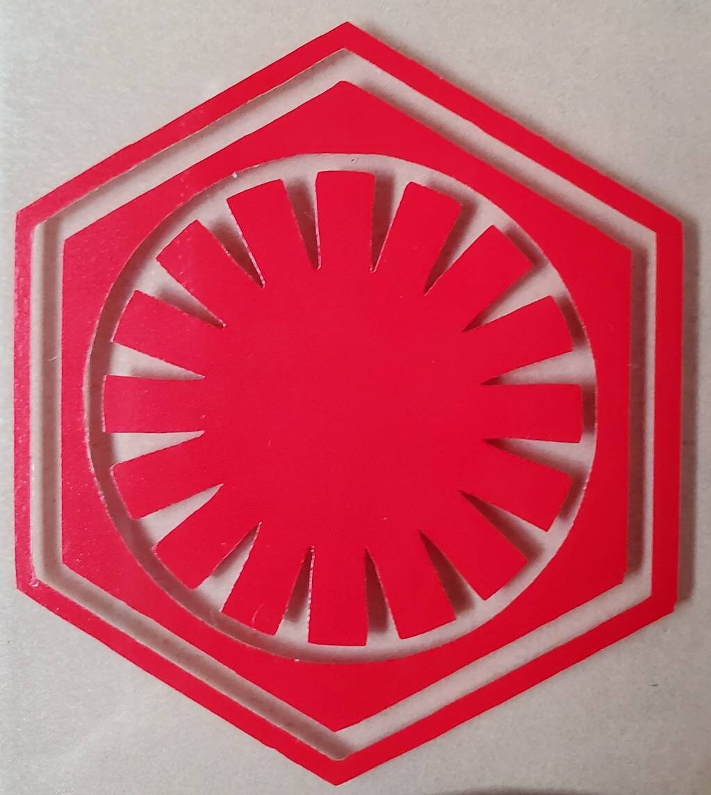 Star Wars the First Order Vinyl Sticker. - Etsy