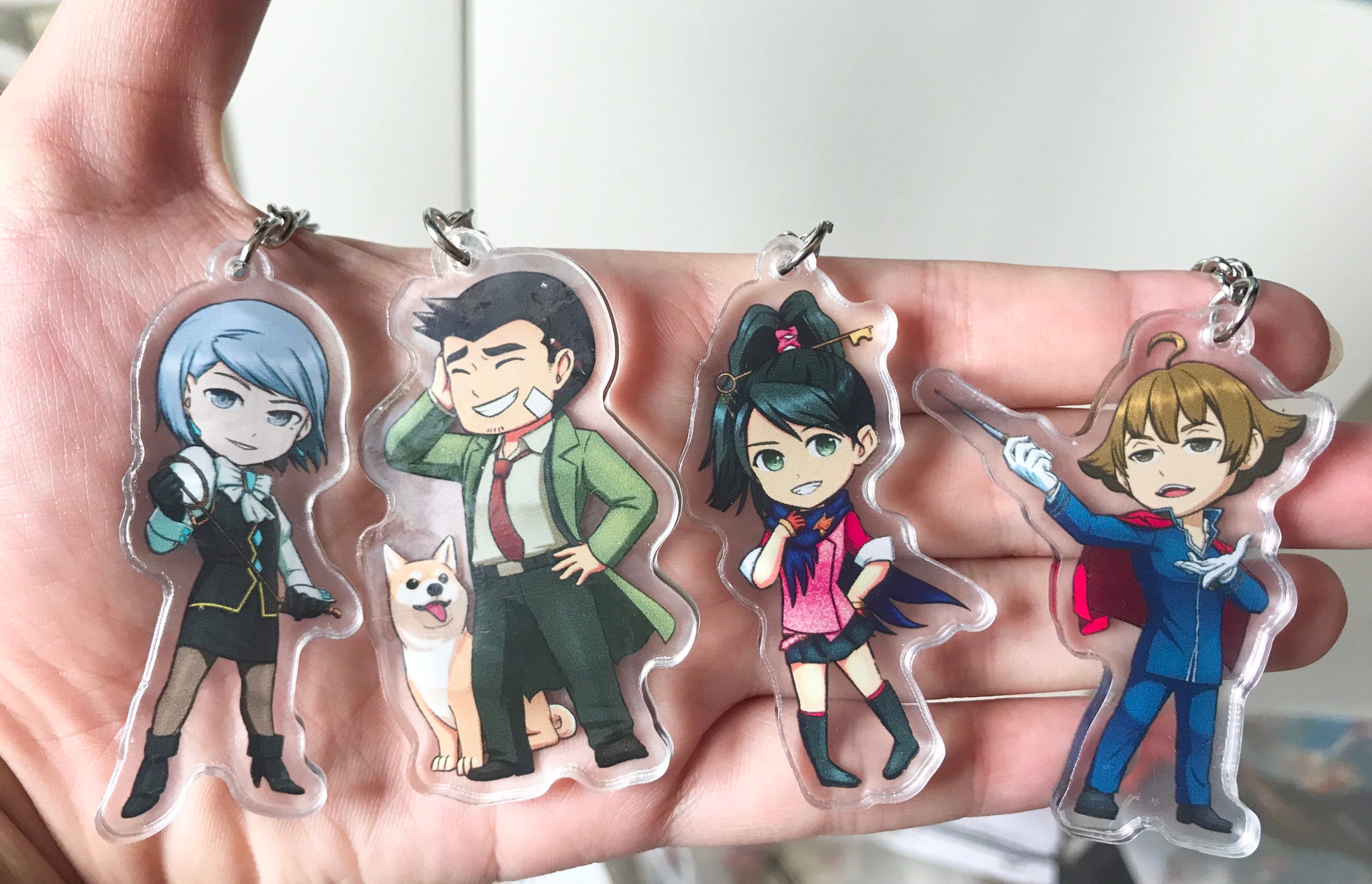Phoenix Wright Apollo Justice and Miles Edgeworth | Etsy