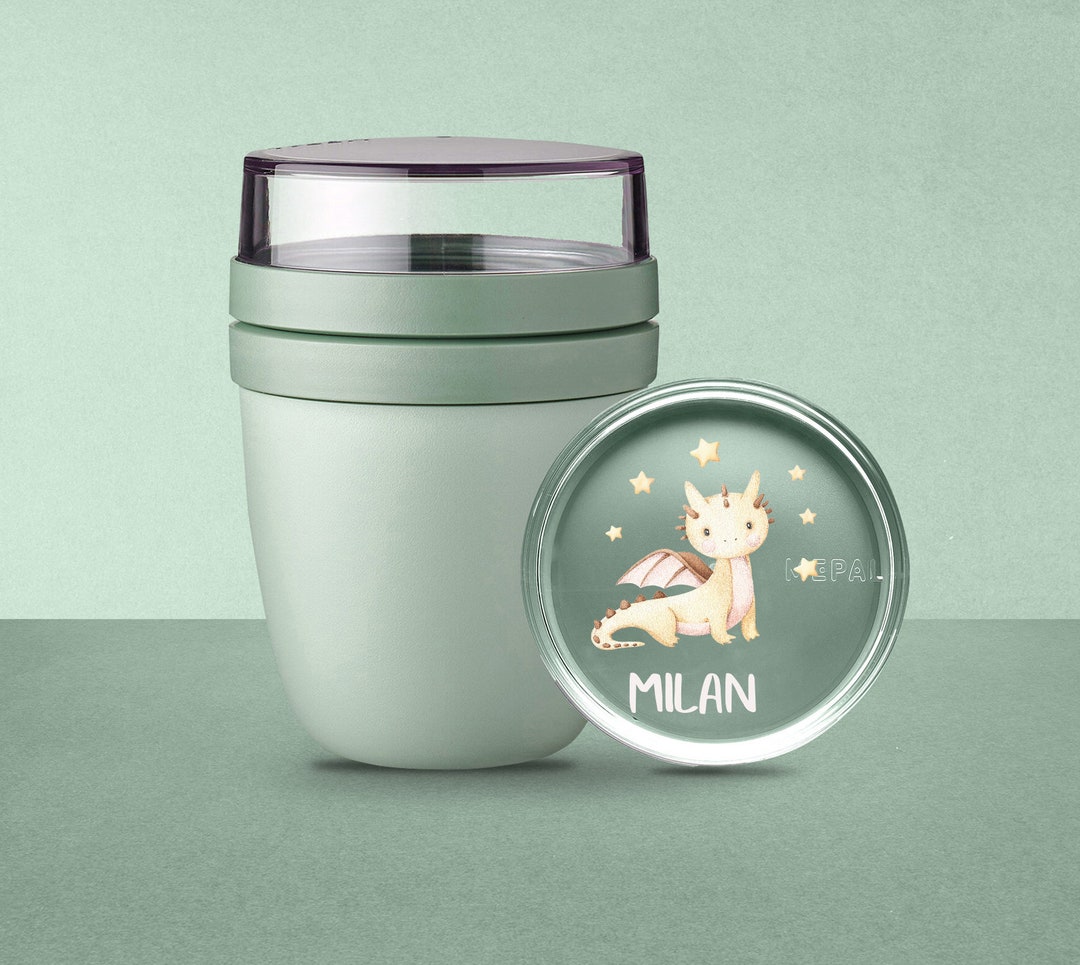 Personalized Mepal Lunchpot | Personalized Cereal Cup With 2 Containers ...