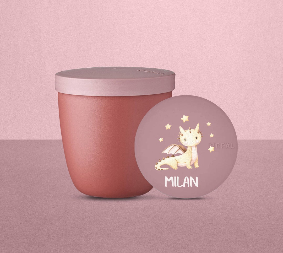 Personalized Mepal Snack Pot 500 Ml With Cute Forest Animal Fruit Cups ...