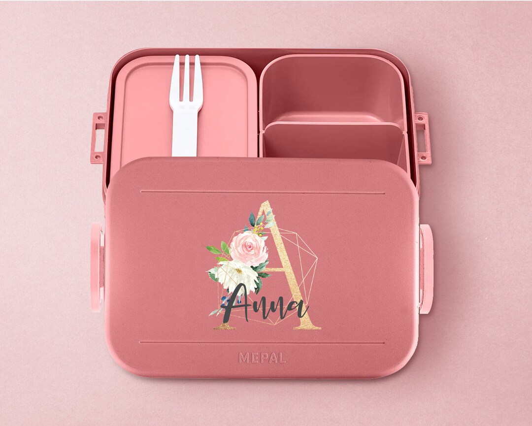 Personalized Mepal Take a Break Lunchbox With Your Own Letter and ...