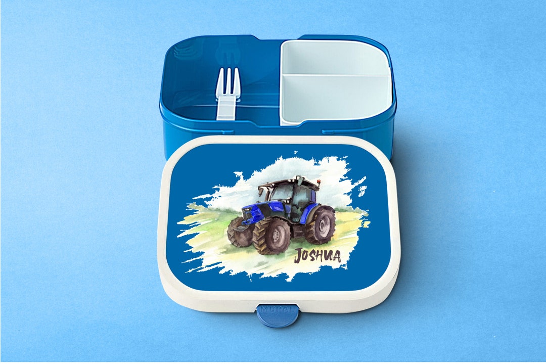 Personalized Tractor Lunch Box With Compartments | Personalized Mepal ...