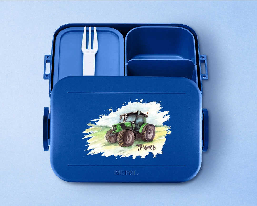 Mepal Take a Break Lunch Box With Tractor and Name Personalized Lunch ...