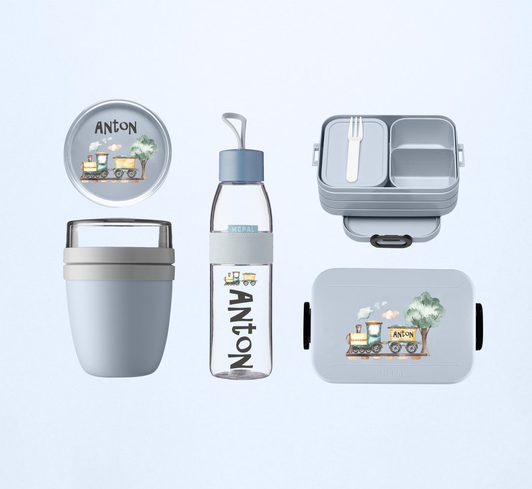 Personalized Mepal Take a Break Lunch Box Set With Bento Insert and ...