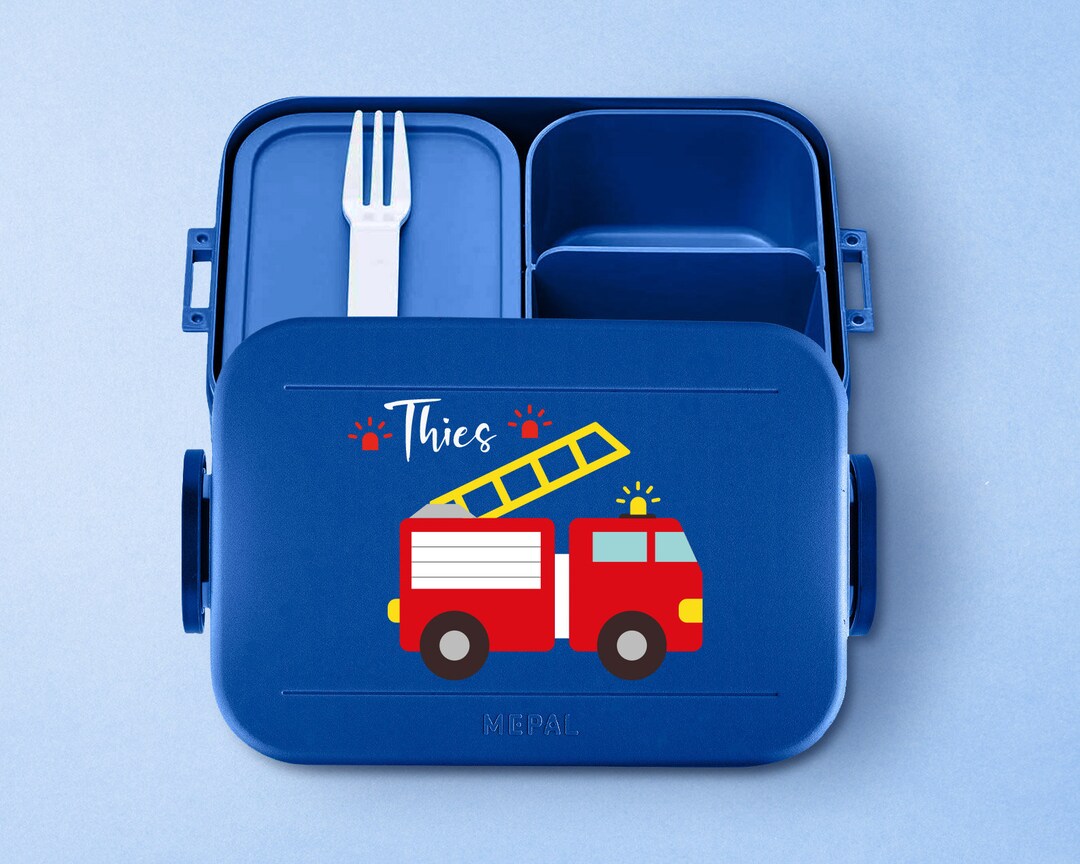 Personalized Mepal TAB Lunch Box With Fire Department Personalized ...