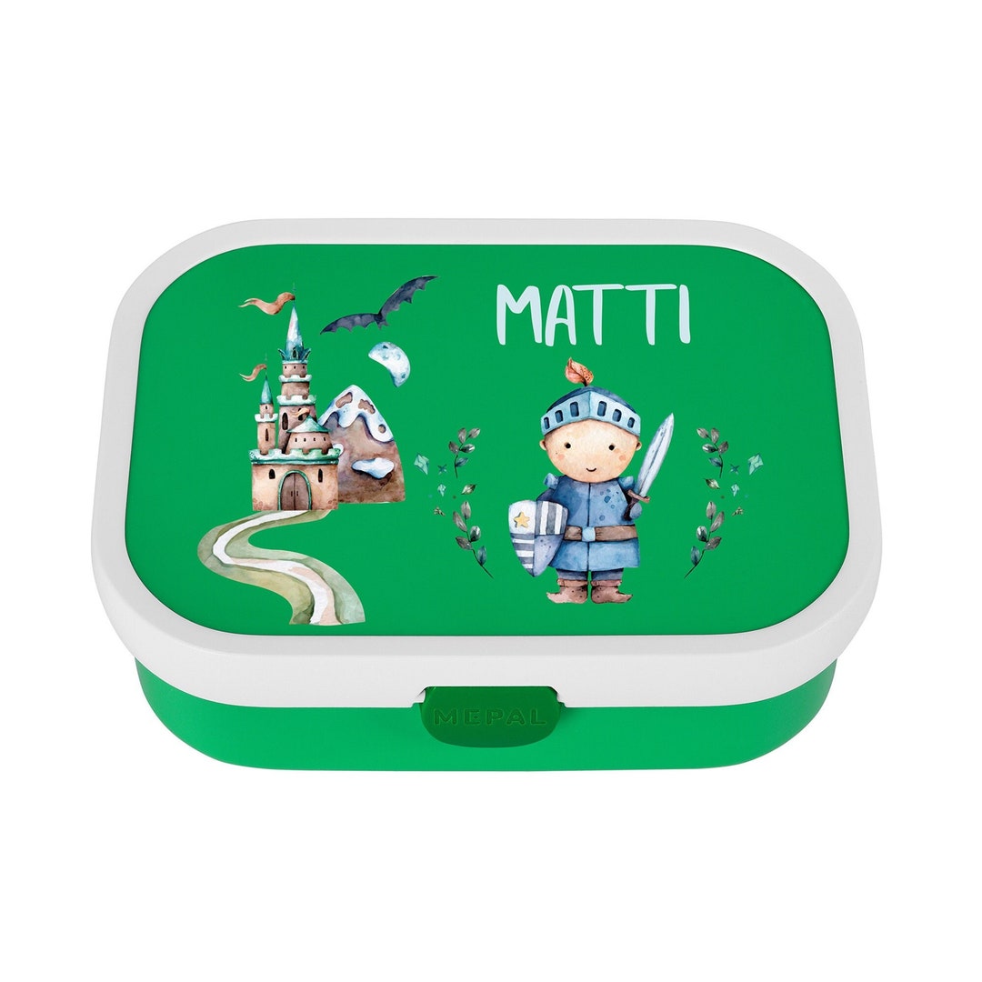Personalized Mepal Lunch Box With Bento and a Cute Knight for - Etsy
