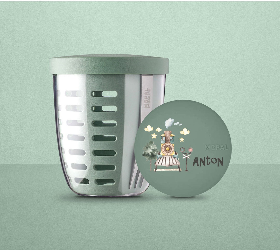 Personalized Mepal Fruit Pot Ellipse With Desired Name | Snack Cup With ...