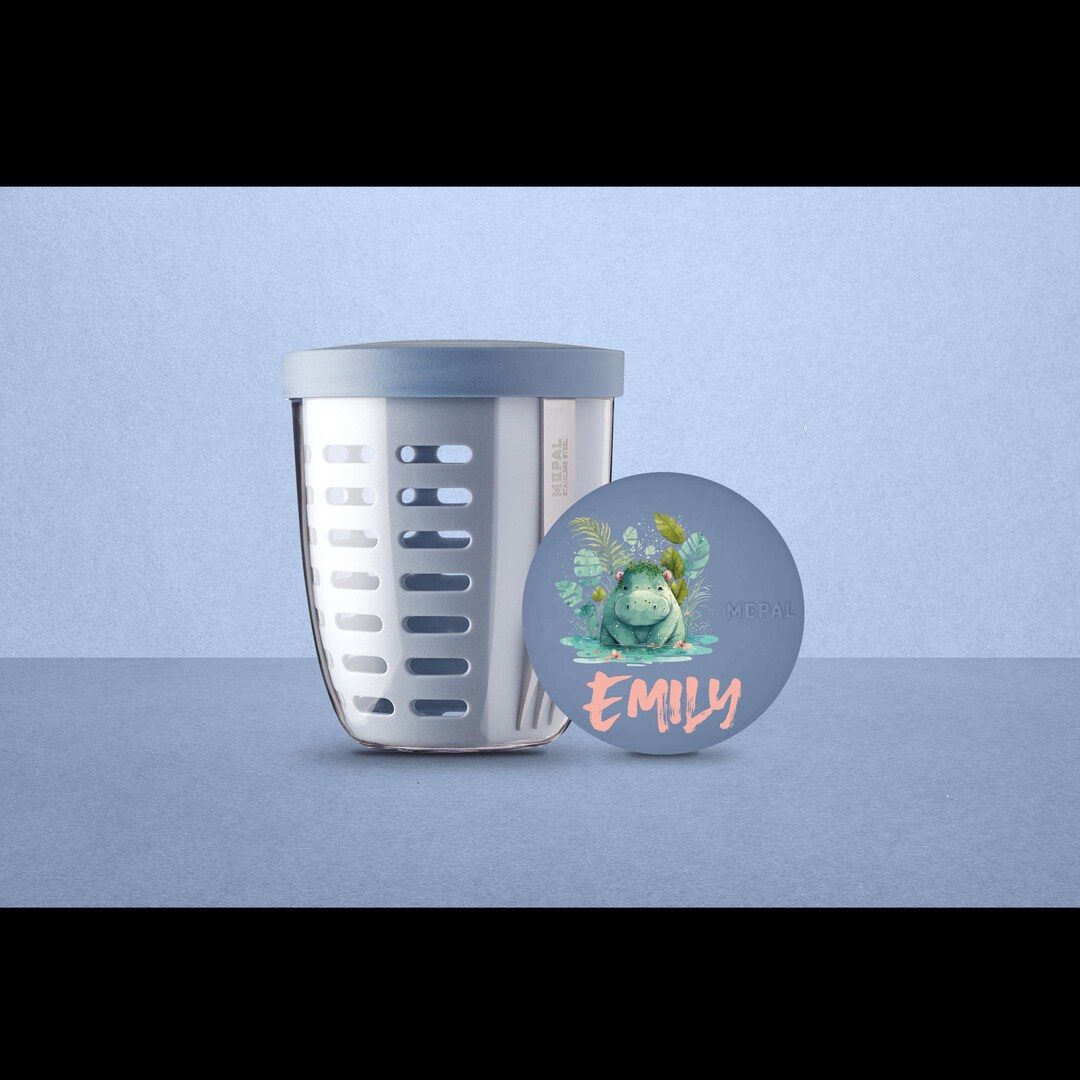 Personalized Mepal Fruit Pot With Desired Name | Snack Cup With ...