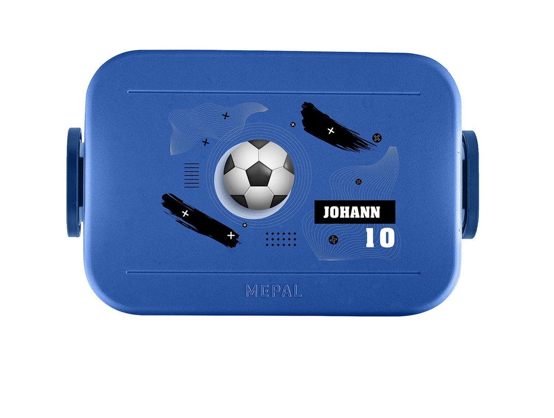 Mepal Take a Break Midi Football Lunch Box With Name Personalized ...