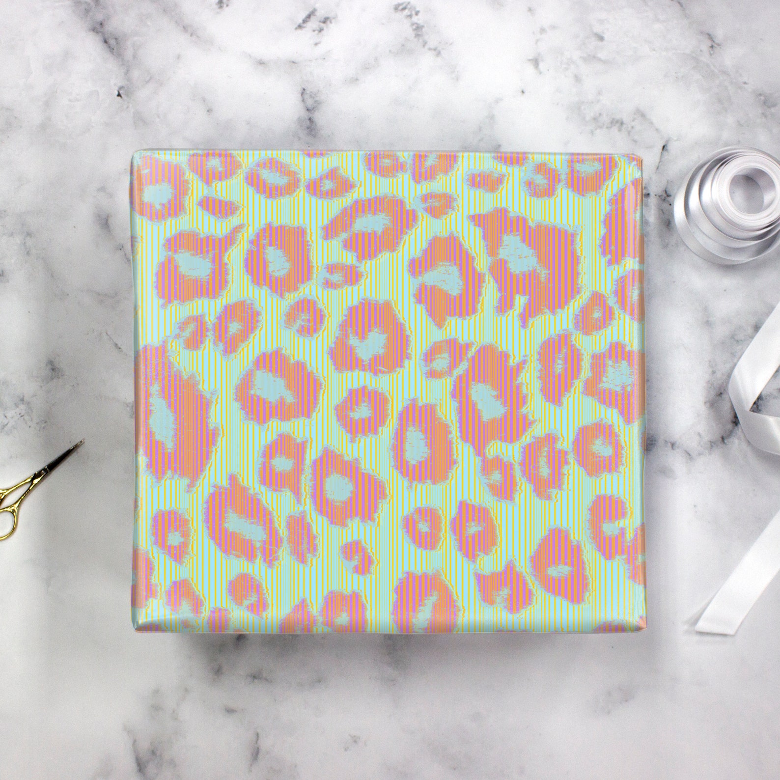 Cheetah Print Wrapping Paper - Etsy