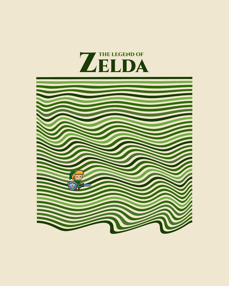 Zelda Poster Digital File - Etsy
