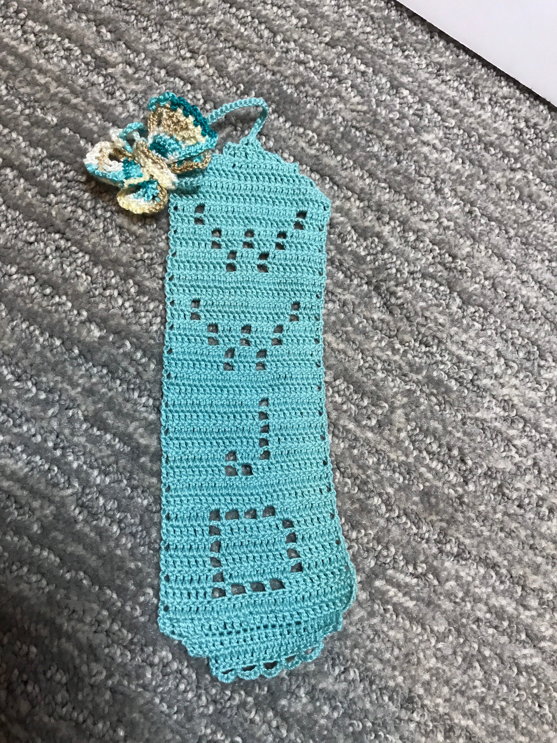 Religious Bookmark WWJD Bookmark GOD Bookmark Cross Bookmark Crochet ...