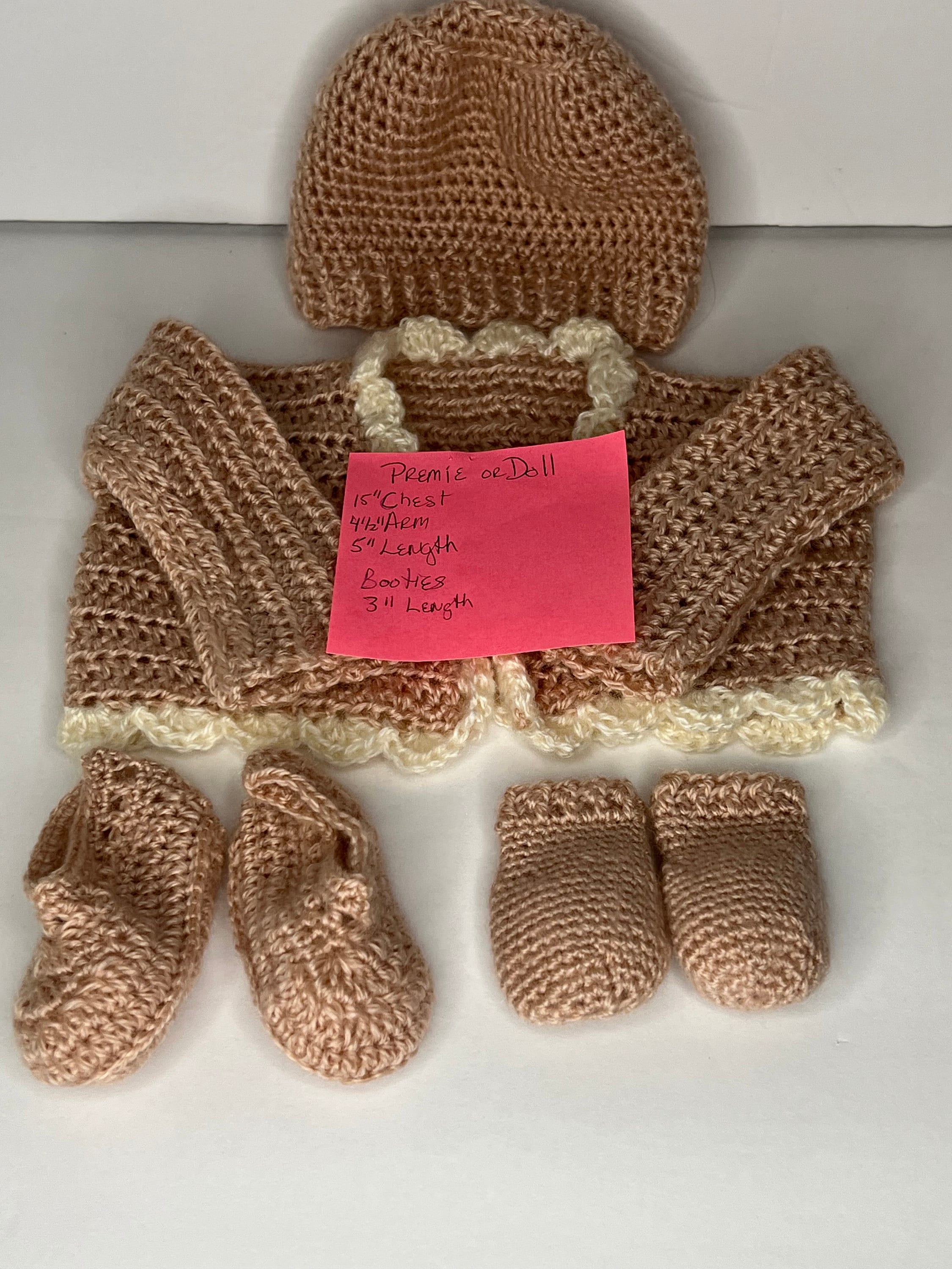 Unique Crochet Baby Sweater Set Includes Sweater Hat - Etsy