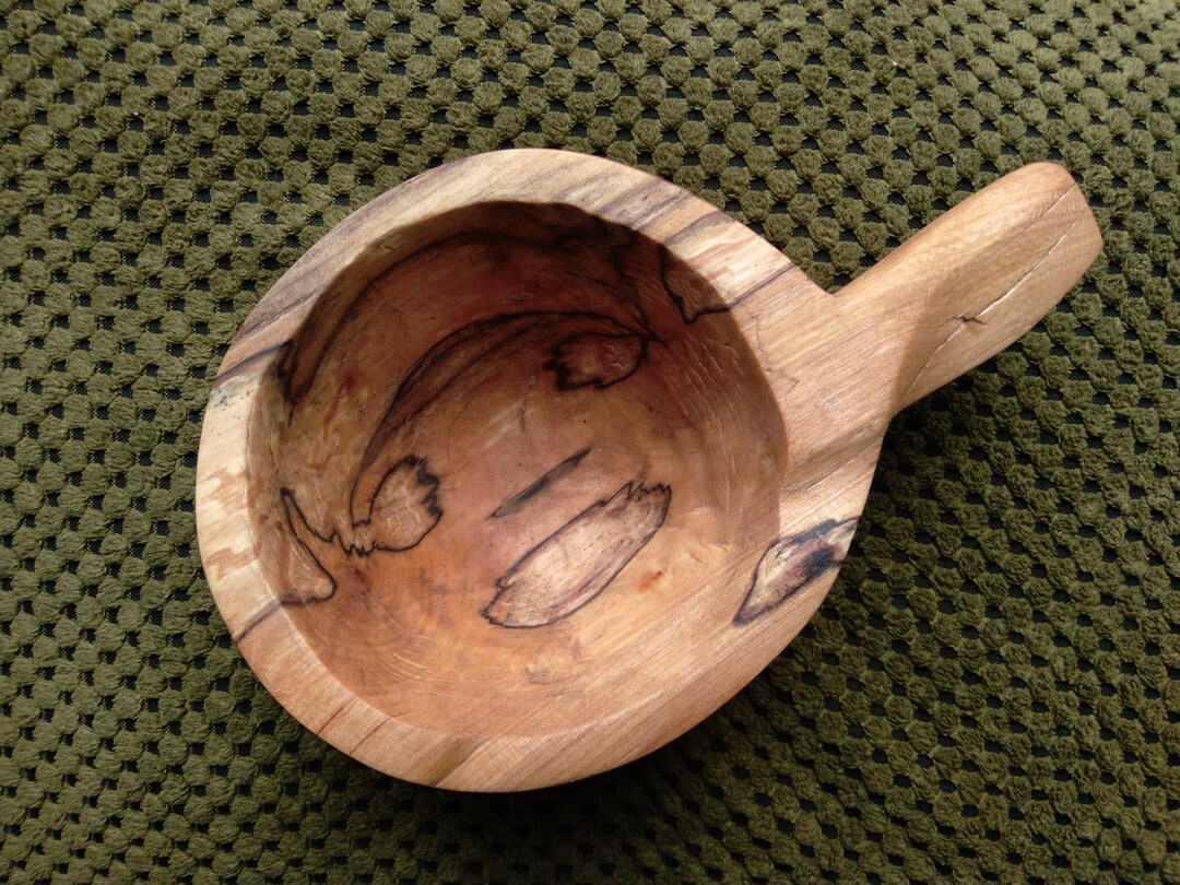 Birch Wooden Kuksa Mug Handmade Special Wood Spalted Wood Handmade - Etsy