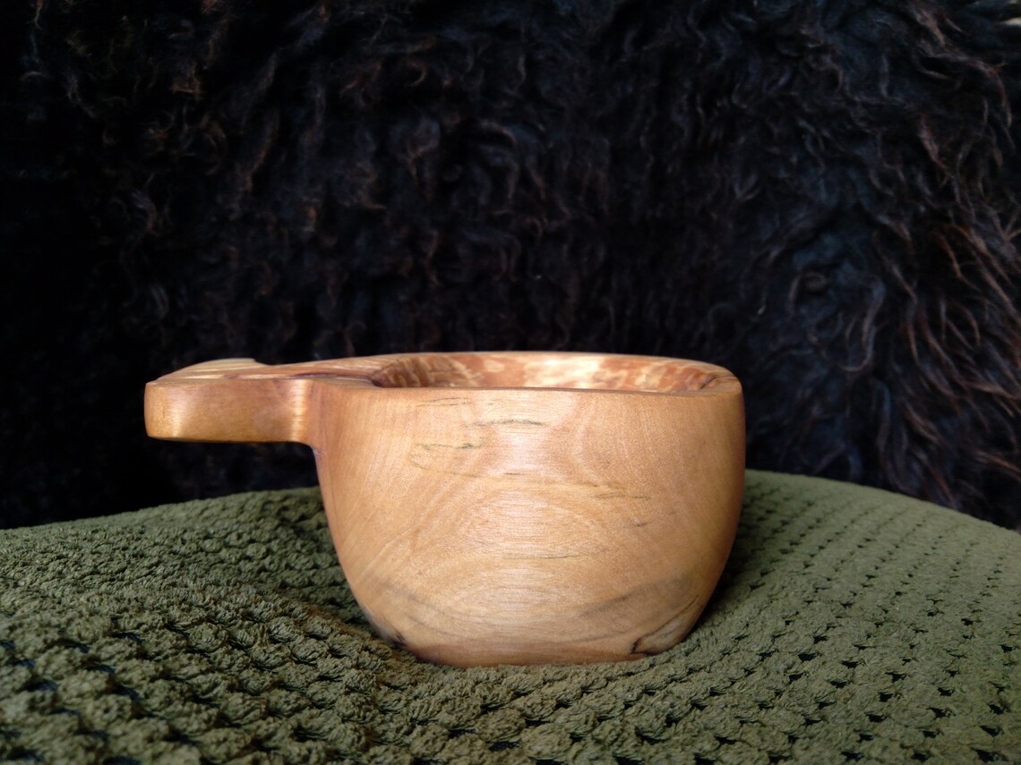 Birch Wooden Kuksa Mug Handmade Special Wood Spalted Wood - Etsy Australia