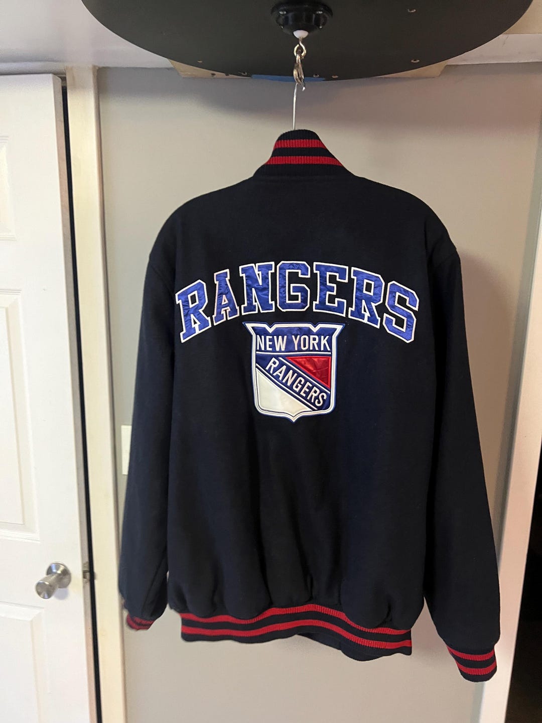 Vintage New York Rangers Jacket New - Etsy