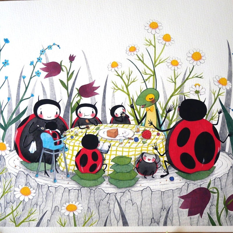 Ladybug Picnic - Etsy