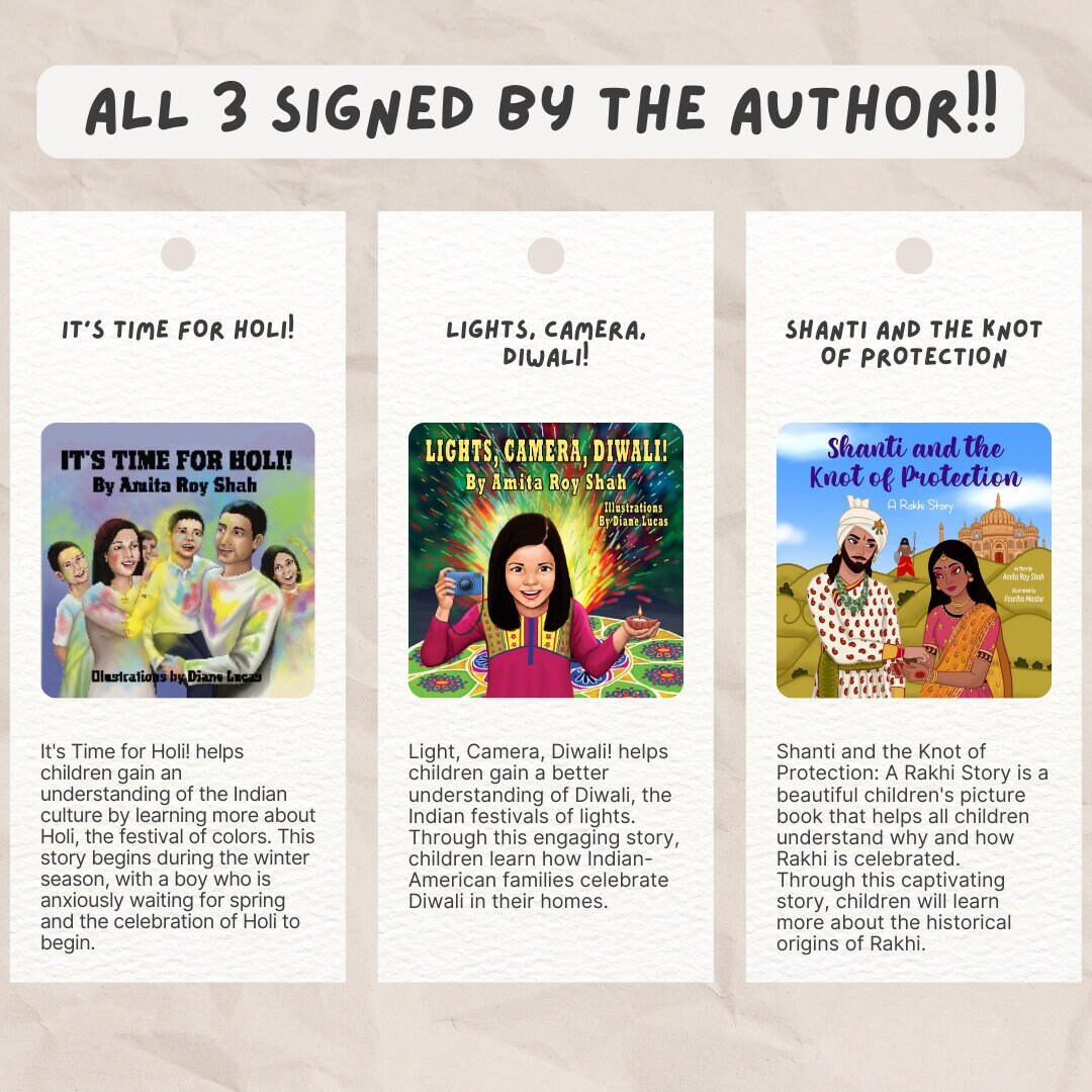 Indian Children's Book: Diwali, Holi, and Rakhi (personally Dedicated ...