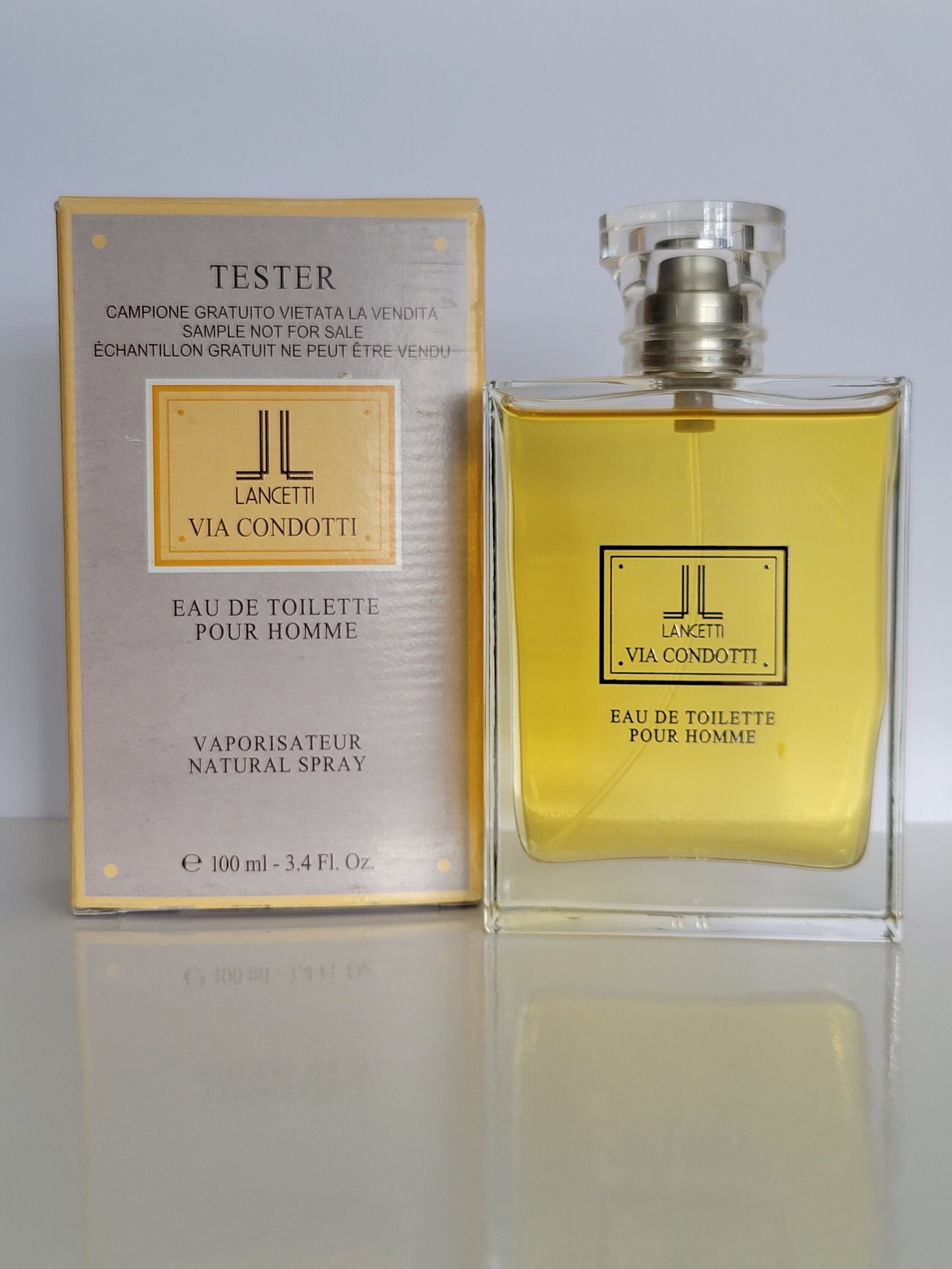 Vintage Lancetti via Condotti Pour Homme 100ml Edt Spray - Etsy