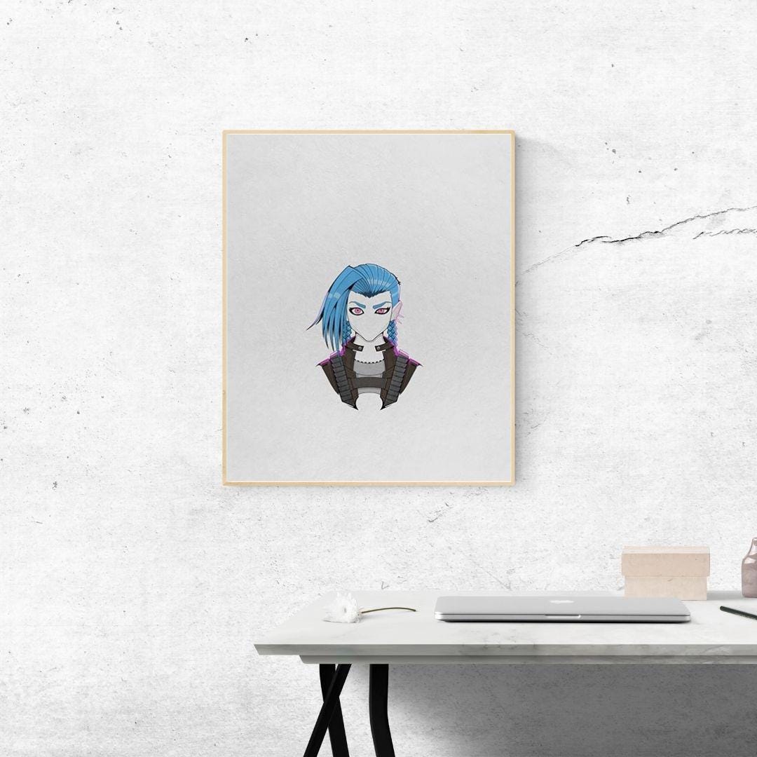 Jinx I Lol I Digital Wall Art I Print I Art Print I Digital Download I ...