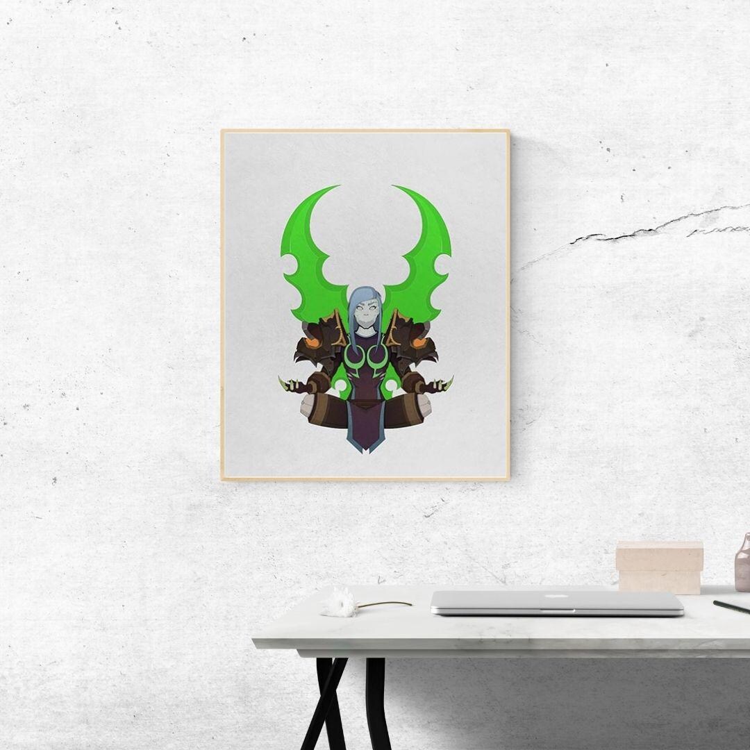 Undead Rogue Wow Digital Wall Art I Print I Art Print I Digital ...