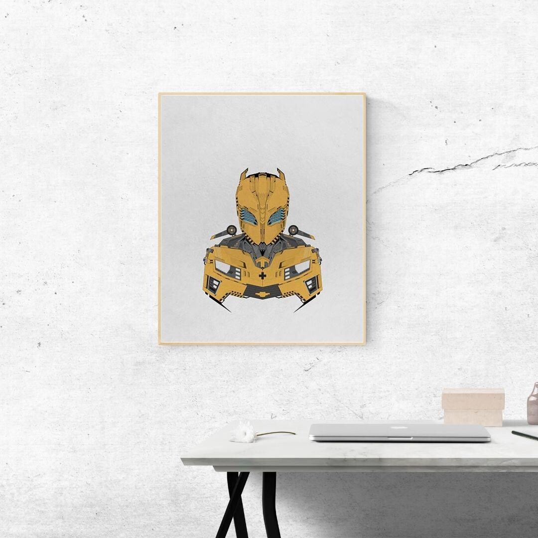 Bumblebee Transformers I Digital Wall Art I Print I Art Print I Digital ...