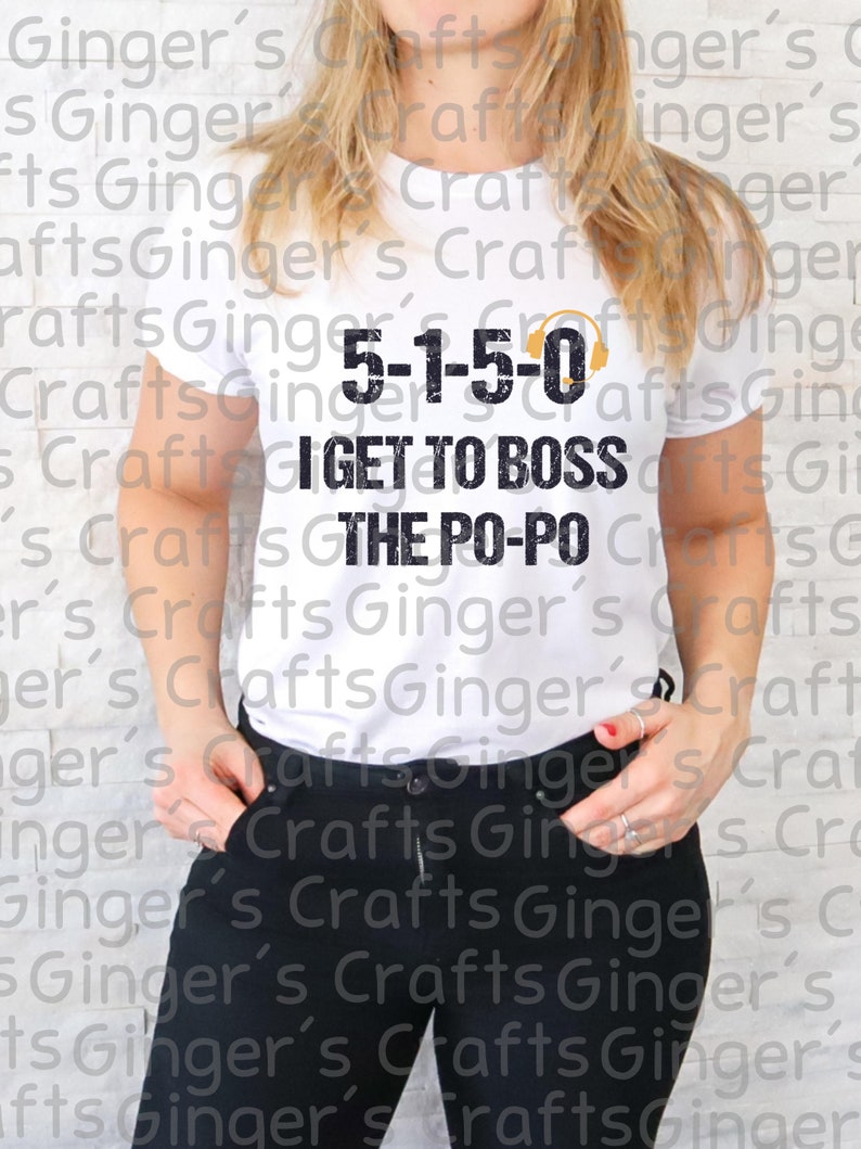 Digital Design 911 Dispatcher Boss the Po-po PNG - Etsy
