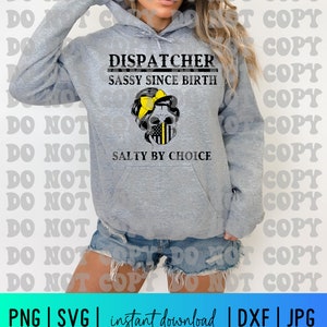 Digital Design Sassy Dispatcher SVG PNG 911 Dispatcher - Etsy