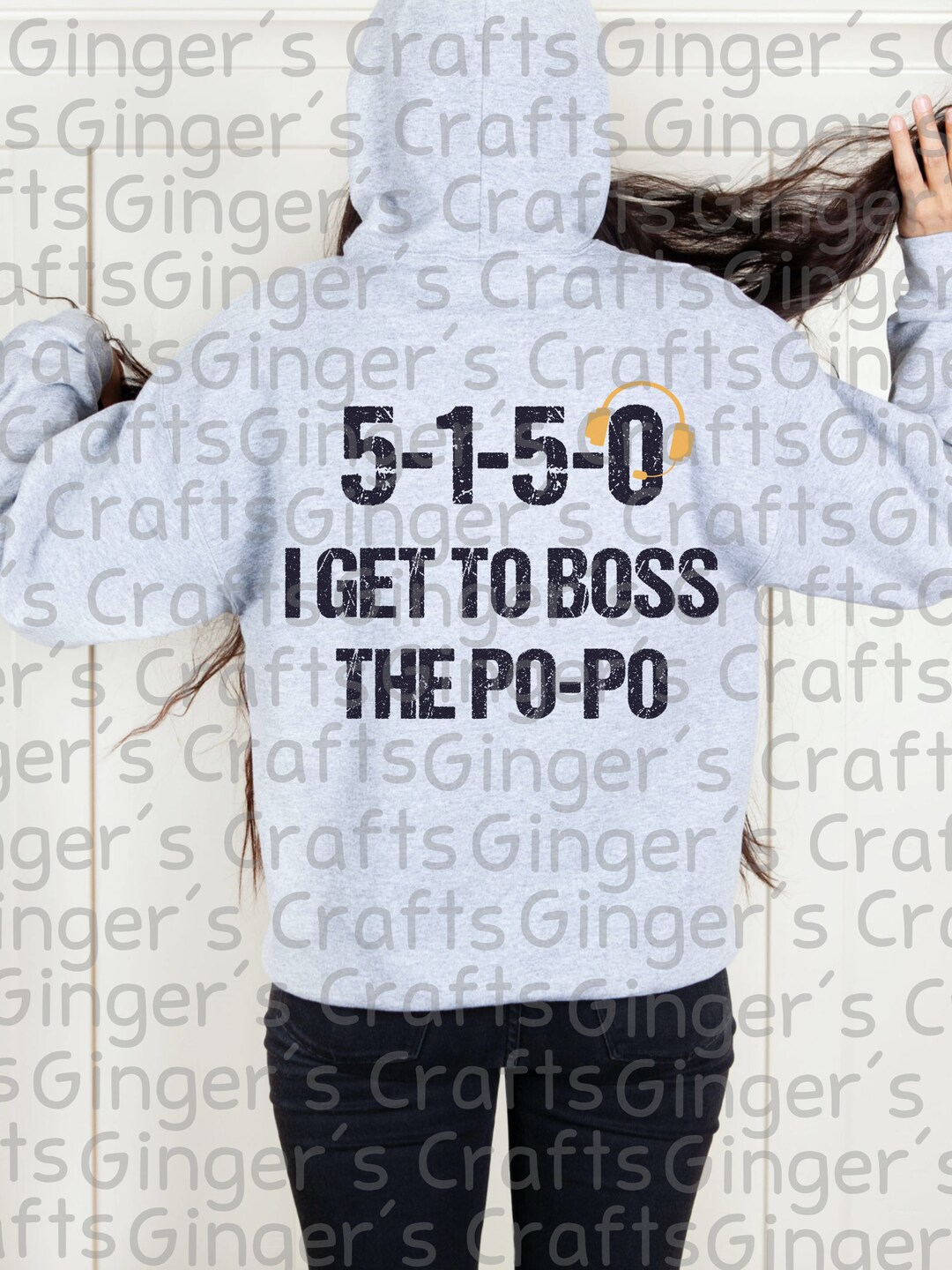 Digital Design *** 911 Dispatcher Boss the Po-po | PNG | Sublimation - Etsy