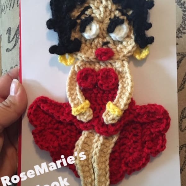 Betty Boop Crochet Pattern - Etsy