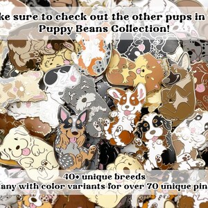 Puppy Beans - Collie | Sheltie | Rough Collie Lassie | Enamel Pin - Etsy