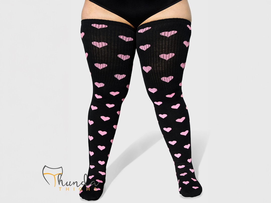 Thunda Thighs - Plus Size Thigh High Socks - Thunda Tubbies ...